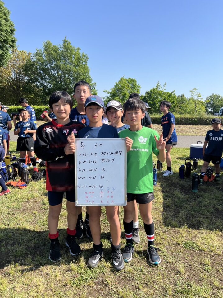 2024 ALIVE RUGBY ACADEMY GW CAMPレポート | Alive Athlete Academy